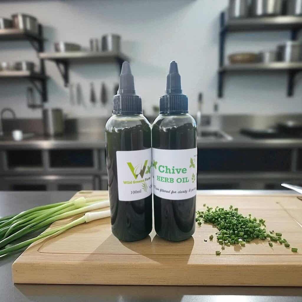 Chive Herb Oil - 100ml - Great British Farmers Market